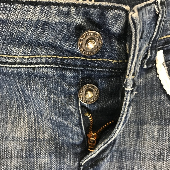 Altered | Skirts | Vintage Upcycled Fringe Denim Boho Chic Skirt Sz 9 ...